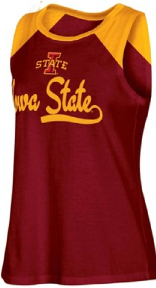 NEW Rivalry Threads Women's Iowa State University Cyclones Tank Top ...