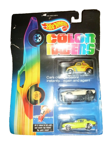 Vintage 1987 Hot Wheels Color Racers 1439 Blazin Bug Ferrari 308 63 ...