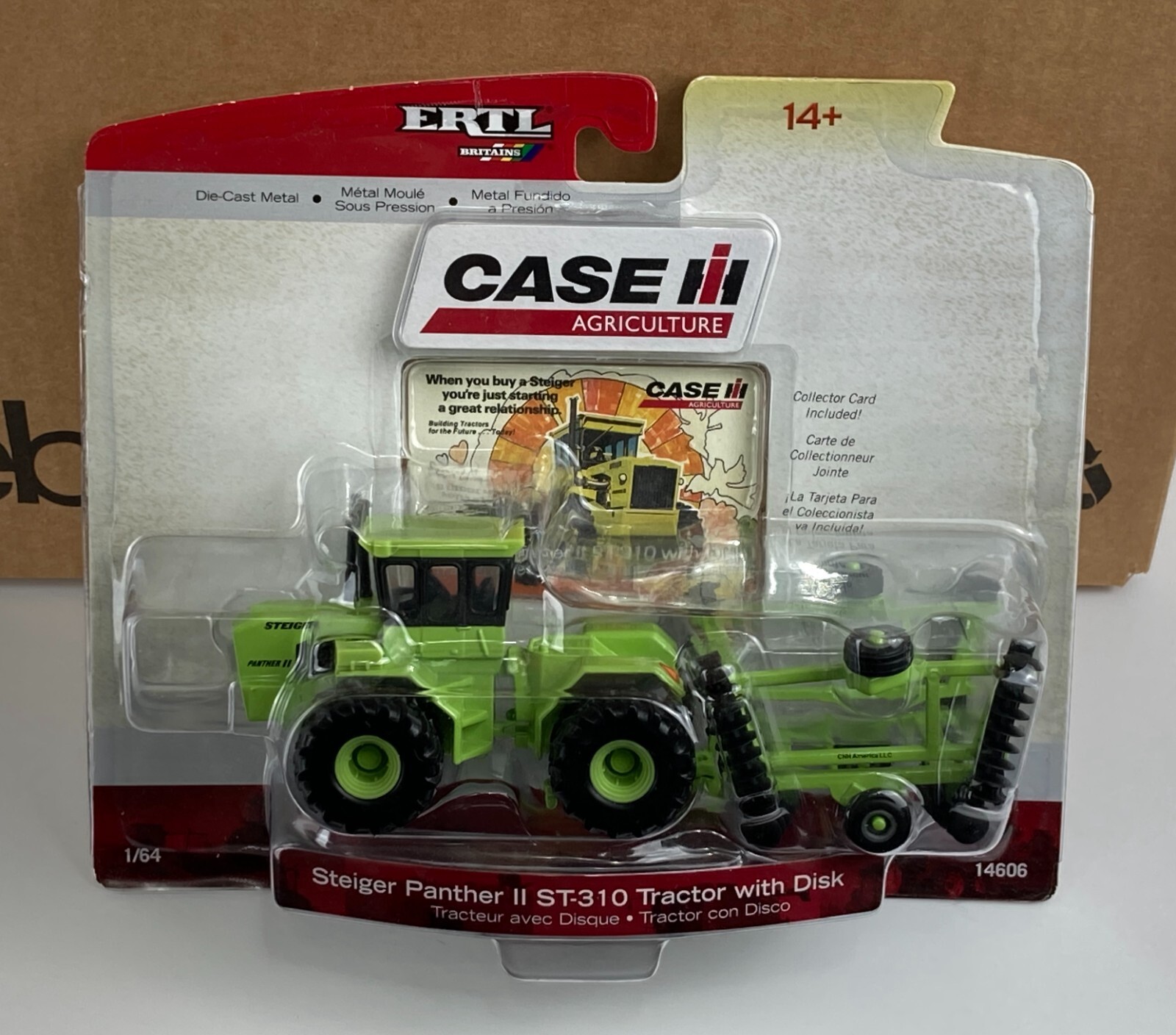 ERTL Steiger Panther II ST-310 Tractor with Disk 1:64 #14606 | eBay