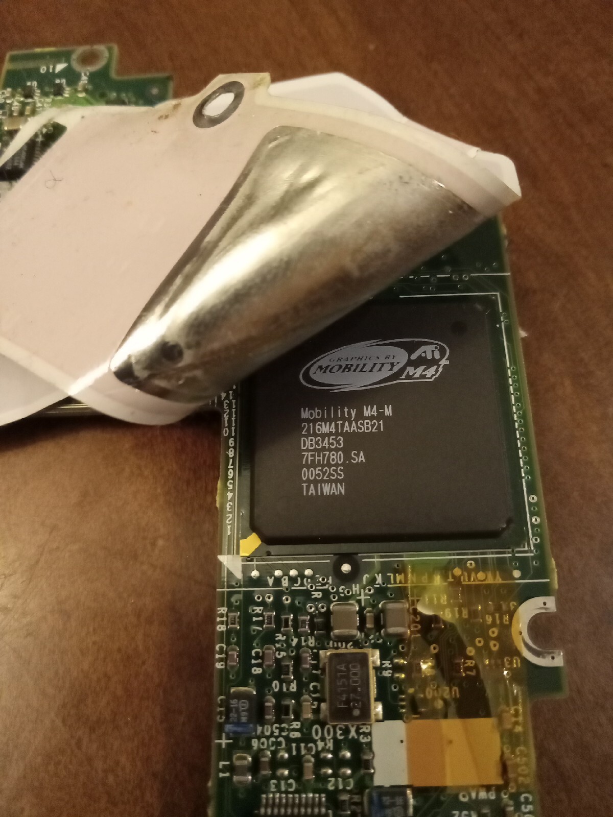 LAPTOP PART: Dell Latitude C800,C810,C840 Inspiron Video Card ATi ...