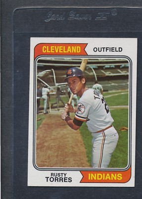 1974 Topps #499 Rusty Torres Indians NM *1027 | eBay