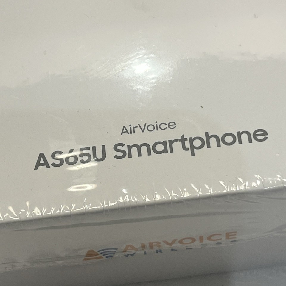 AirVoice Wireless AS65U Smartphone Sealed With Sim Card (Black) | eBay