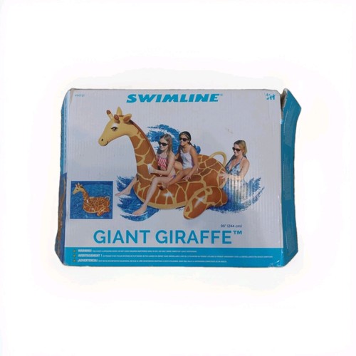 Giant Inflatable Giraffe Pool Float Floatie Ride-On Lounge | eBay