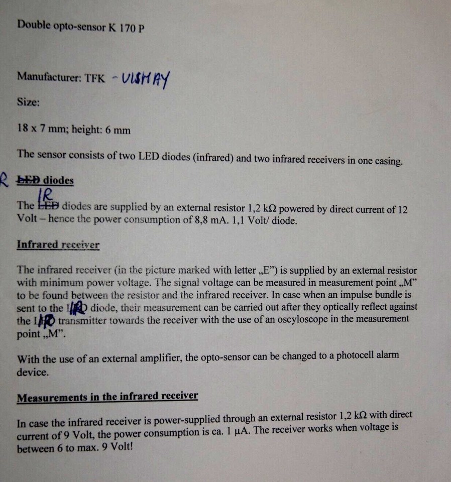 50pcs K170P [ CNY70 x 2 ] dual reflective opto-sensor TFK-VISHAY | eBay