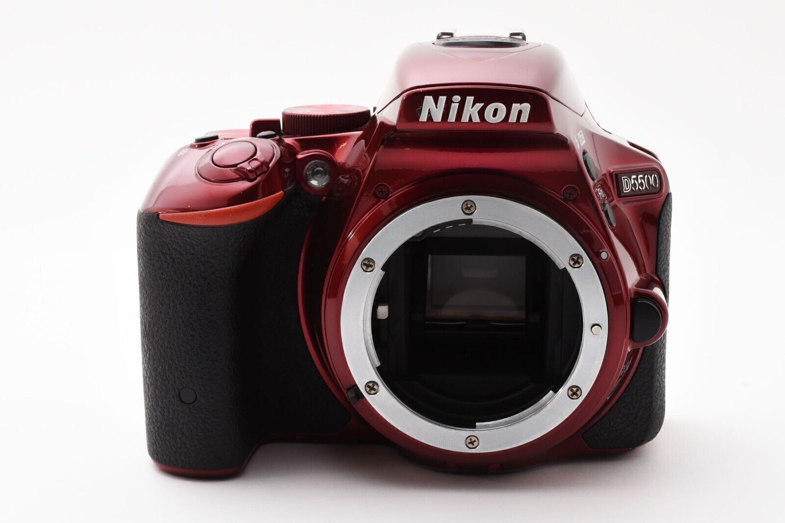 Nikon D D5500 24.2MP Digital SLR Camera - Red (Body Only) for sale ...