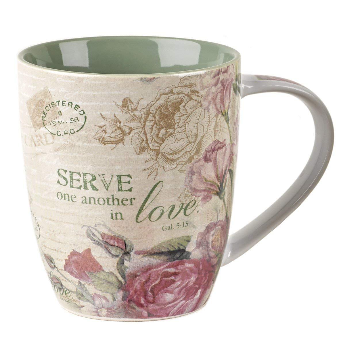 Christian Art Gifts Ceramic Coffee/Tea Mug Set for Women | Vintage ...