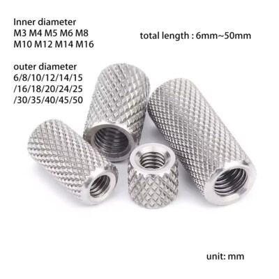 M3 M4 M5 M6 M8 M10 M12 M14 M16 SUS304 knurled hand twisted nuts ...