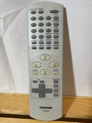 🍏 Toshiba SE-R0090 DVD Remote For SD-3900SU SD-4900 SD-4900U SD-530 ...