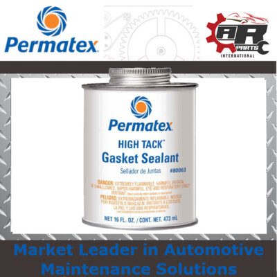 Permatex - High Tack - Gasket Sealant - Fast Drying Remains Tacky ...