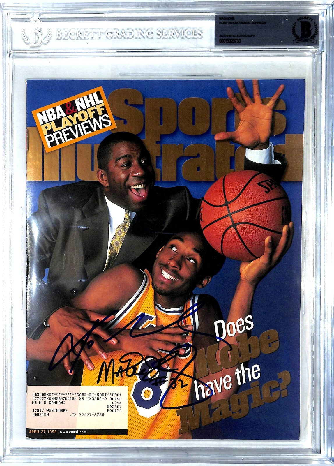 Kobe Bryant Autographed Memorabilia | Signed Photo, Jersey ...