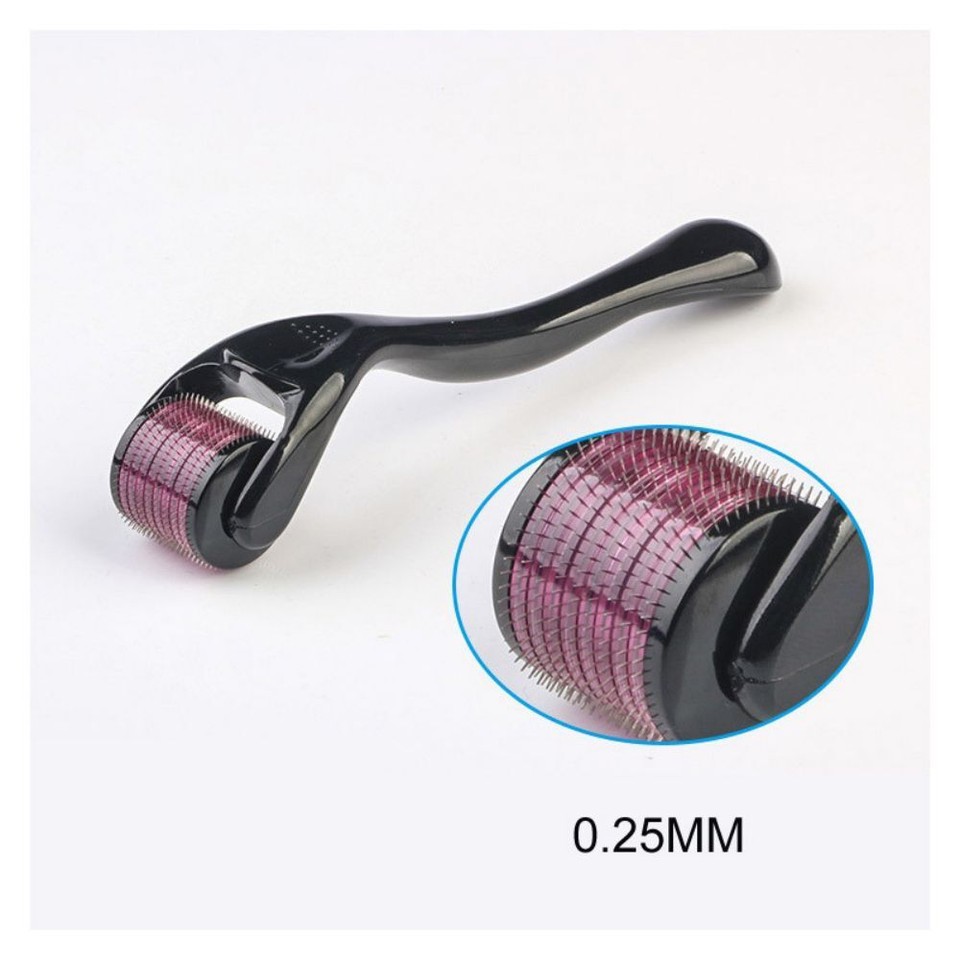 3Pack Derma Roller Hair Regrowth Micro Needle Roller Beard Growth 0.25 ...