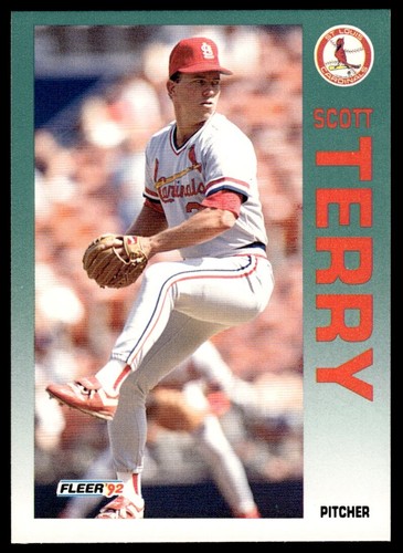 1992 FLEER SCOTT TERRY #593 ST. LOUIS CARDINALS 62 | eBay