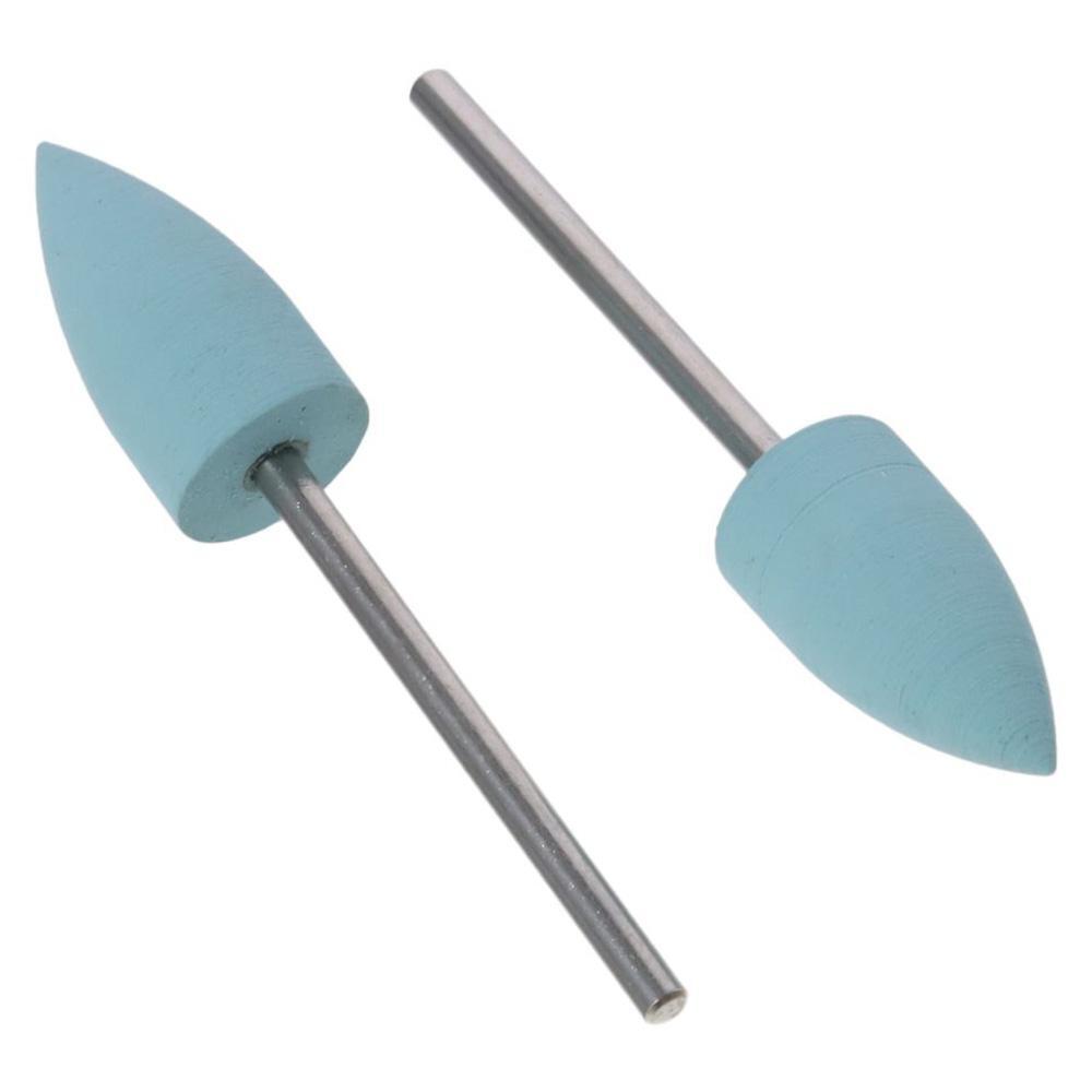 5PCS Silicone Rubber Grinding 2.35 Buffing Wheel Tapered Polishing Head ...