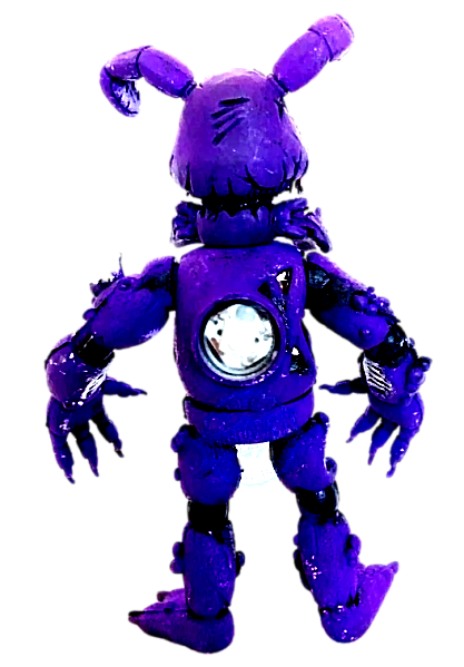 FNAF ANIMATRONIC TWISTED BONNIE action figure size 8" Five Nights at ...