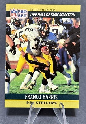 Franco Harris - 1990 Pro Set #25 Pittsburgh Steelers Football Card | eBay