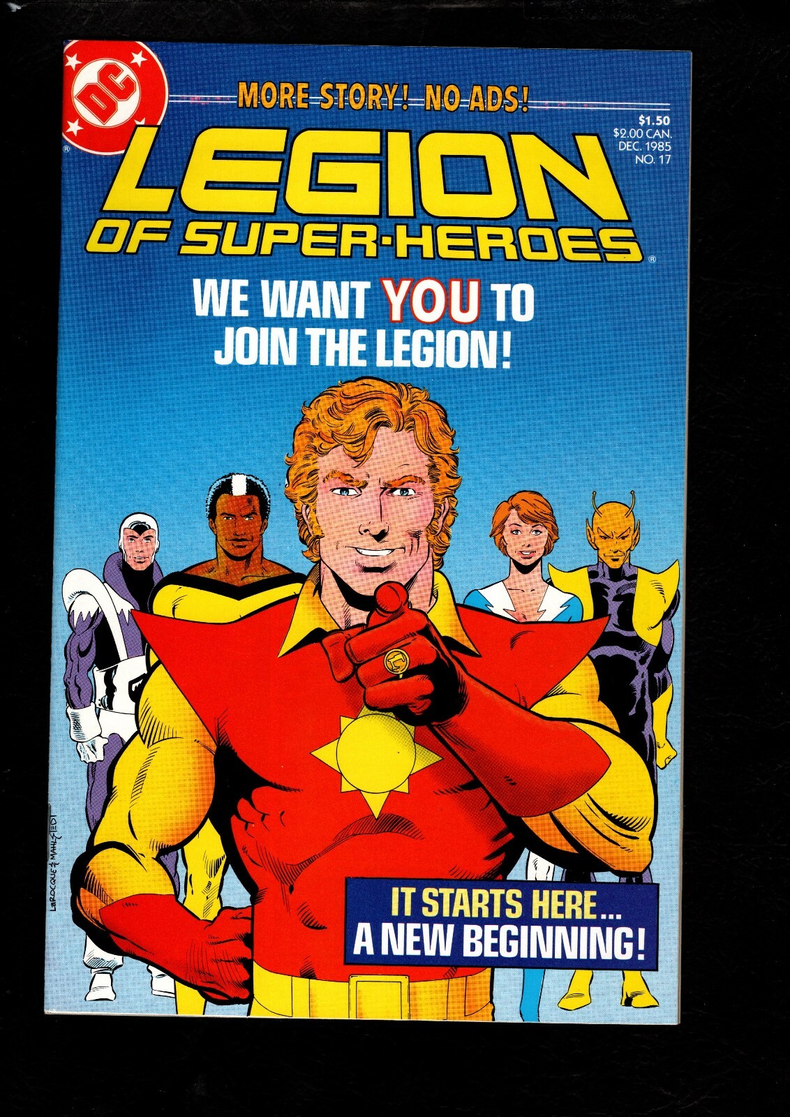 Legion of Super-Heroes, Comic Books, 1985, DC, #17, WYSIWYG, Bag ...