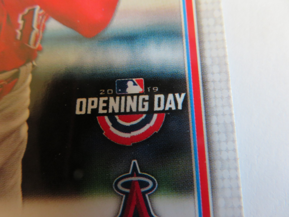 2019 Topps Opening Day - Shohei Ohtani, Angels, Opening Day #100 card ...