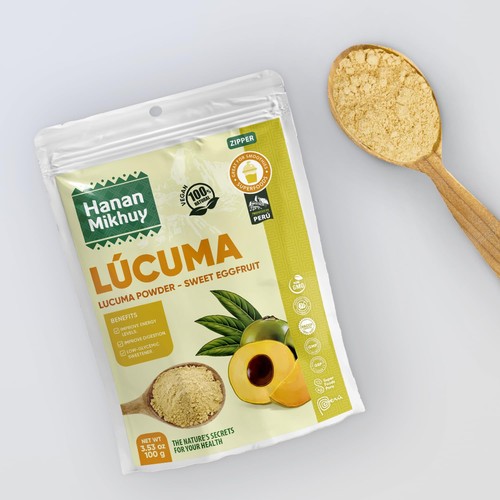 Lucuma Eggfruit Powder-Sweet (Molido) - Peruvian Superfruit 100% ...