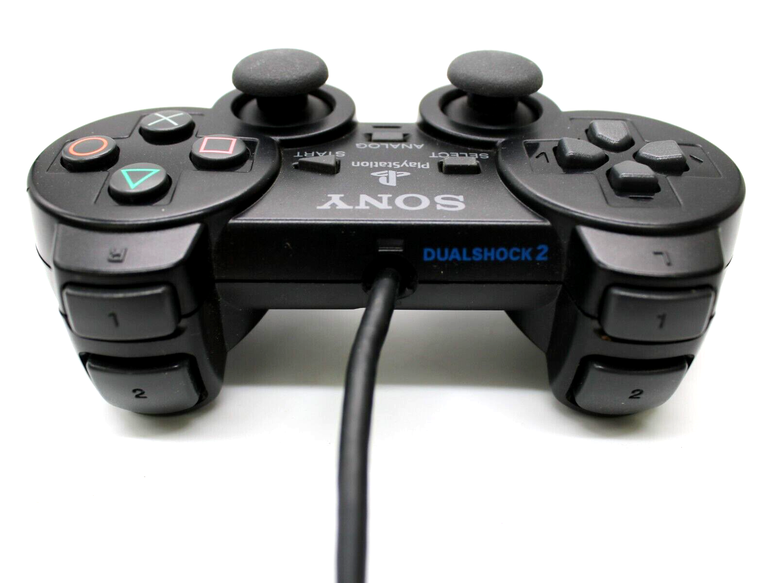 PS2 Original Controller Schwarz DualShock 2 Sony PlayStation SCPH-10010 ...