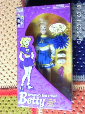 Veronica's Best Friend Betty Friend Veronica Dolls Complete Set of 6 ...