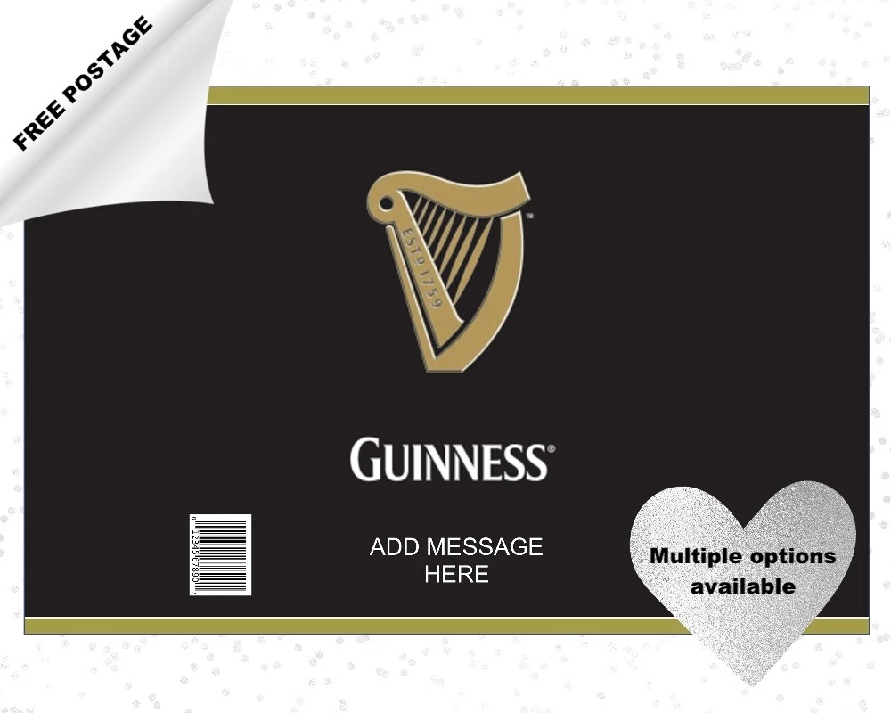 Guinness Beer Bottle Label