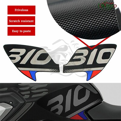 Tank Side Pad Sticker Knee Grip Traction Decal Fit for BMW G310GS 2018 ...