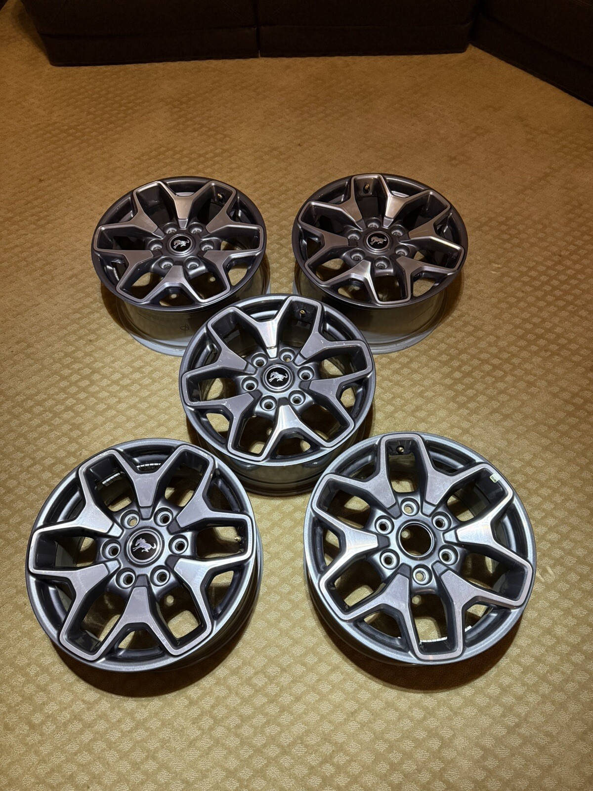 Set of 5 17” 2021-24 Ford OEM Bronco Wheels | eBay