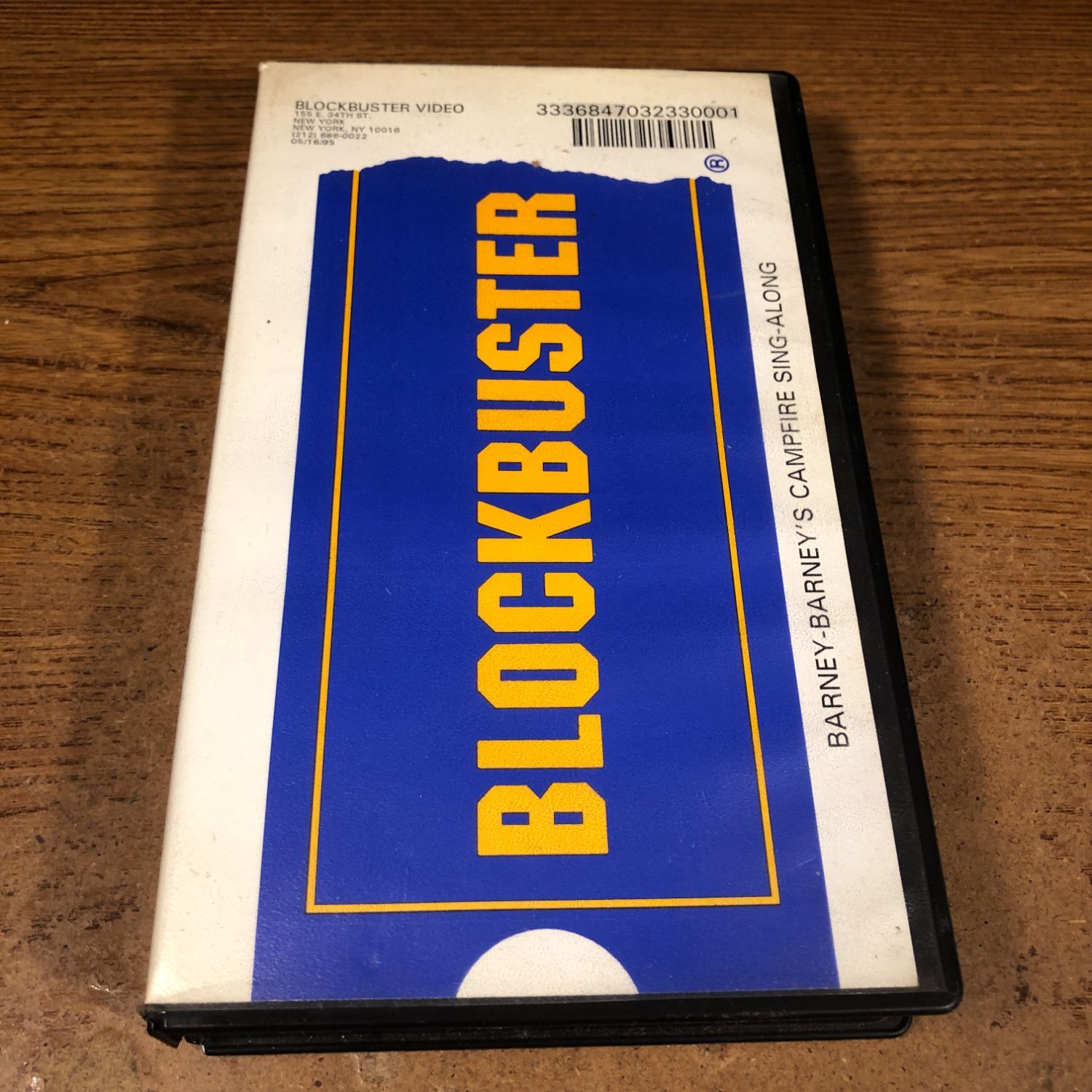 Barney's Campfire Sing-Along Blockbuster | Grelly USA