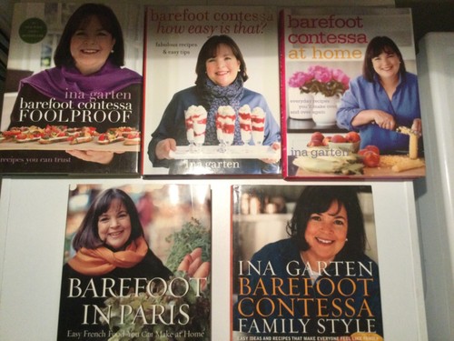 Barefoot Contessa Lot 5 Cookbooks Ina Garten HCDJ Foolproof/Family ...