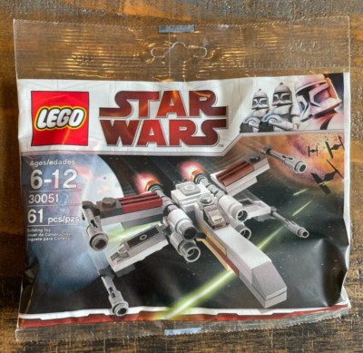 Star Wars Lego 30051 - X-Wing Fighter - Mini Building Set - New | eBay