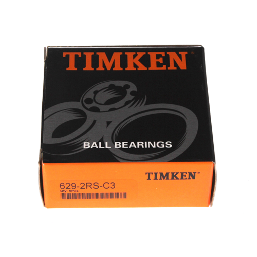 629-2RS-C3 Timken 9 x 26 x 8 mm DEEP GR. BALL SINGLE ROW Miniature ball ...