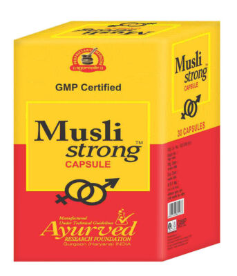 Low Sperm Count Problem Herbal Supplements Musli Strong Capsules 60 ...