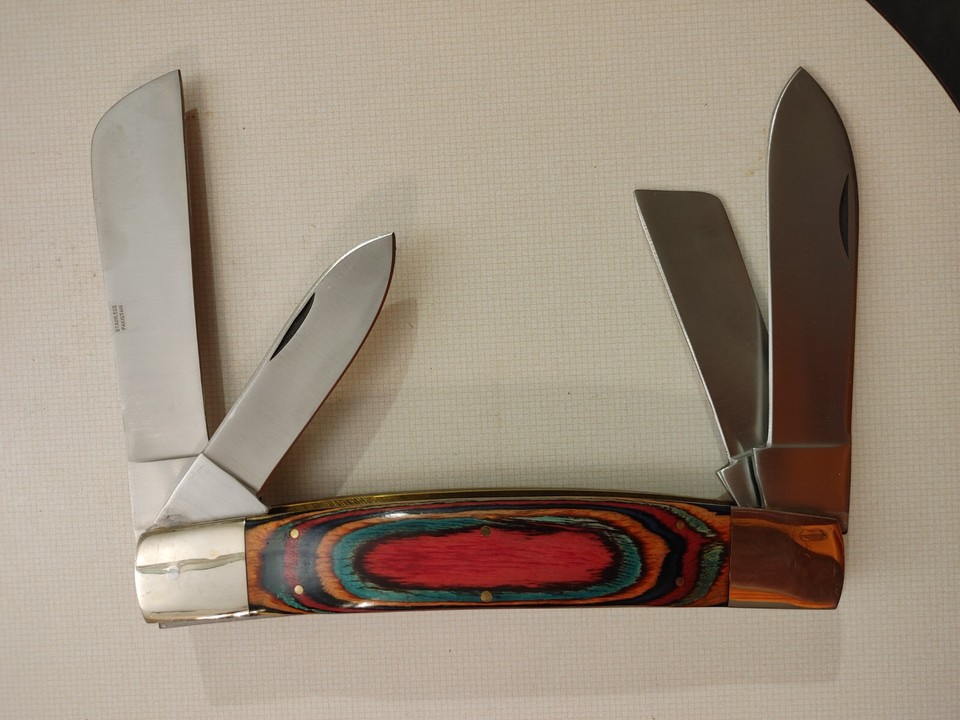 Mercury Dime Series Congress Large Four Blade Pocket Knife, New in Box ...