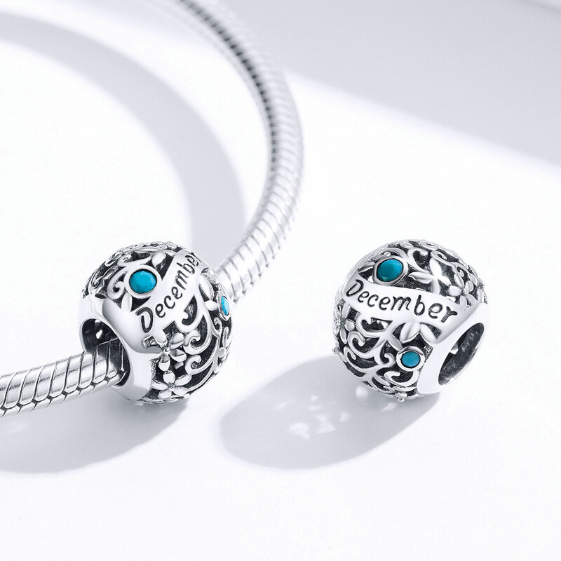 European Bead Charm Pendant 925 Sterling Silver Bracelet Necklace Chain ...