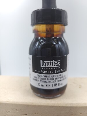 Liquitex Transparent Burnt Umber Professional Acrylic Ink 1-oz 30 ML | eBay