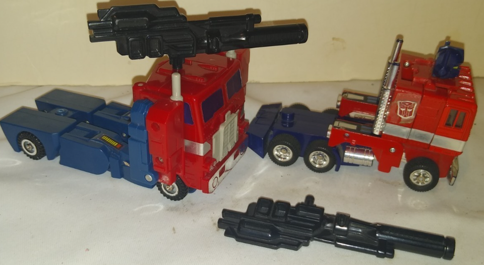 1980'S HASBRO TAKARA TRANSFORMERS G1 OPTIMUS PRIME SEMI TRUCK CABS LOT ...