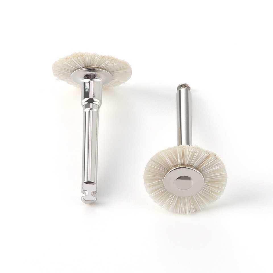 AZDENT Dental RA Goat Hair Polishing Brush Buffing Wheel 2.35mm For ...