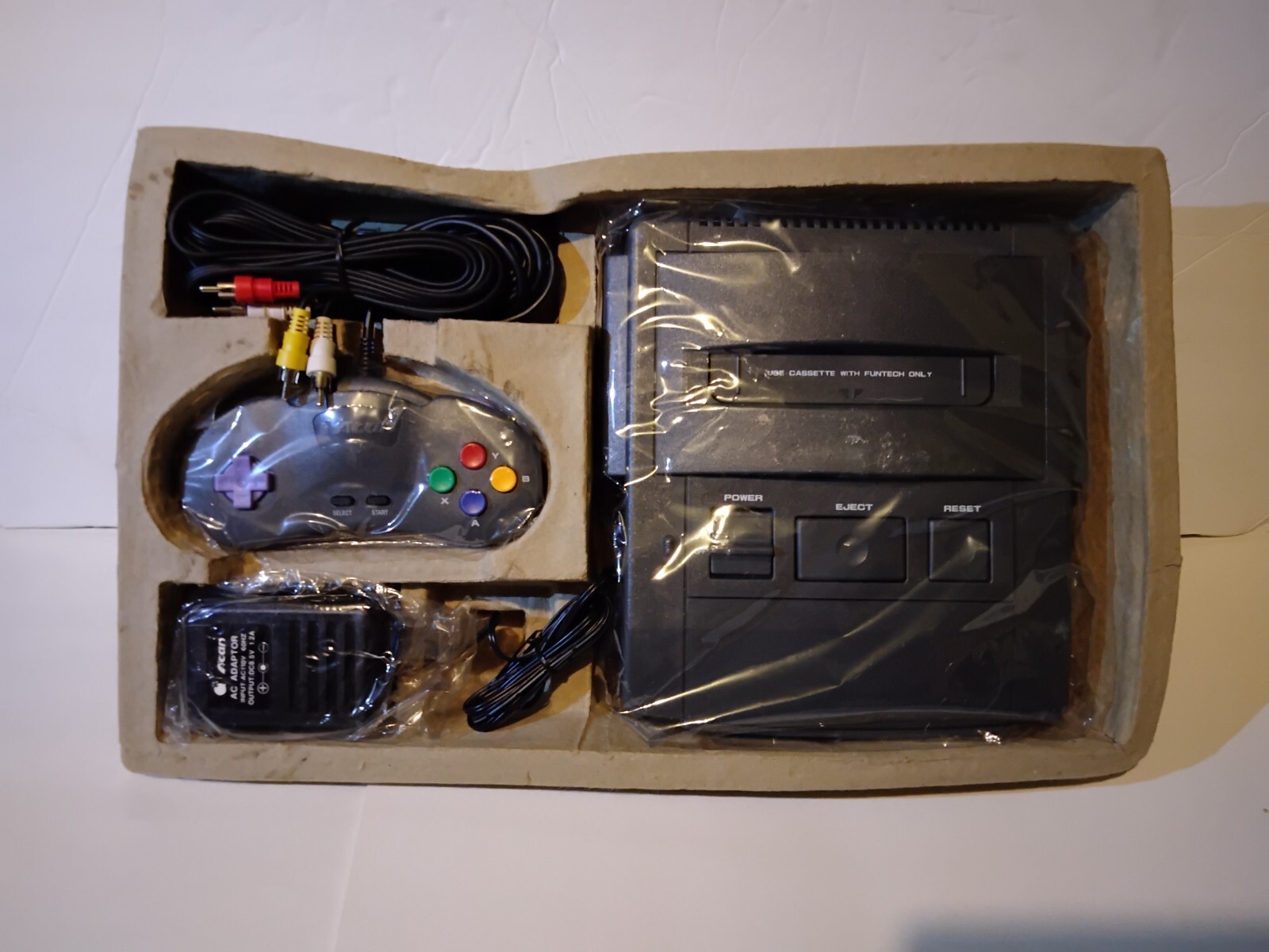 Super A'Can Acan Taiwan 16 Bit System NEW Very Rare Funtech | eBay