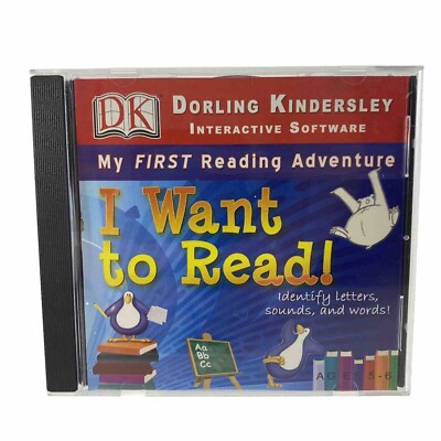 I Want to Read: My FIRST Reading Adventure (PC, CD-Rom) Windows ...