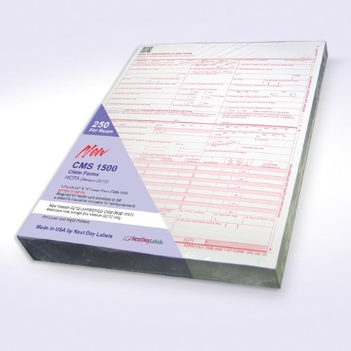 Brand New HCFA 1500 Claim Forms - HCFA (Version 02/12) (250 Sheets) | eBay
