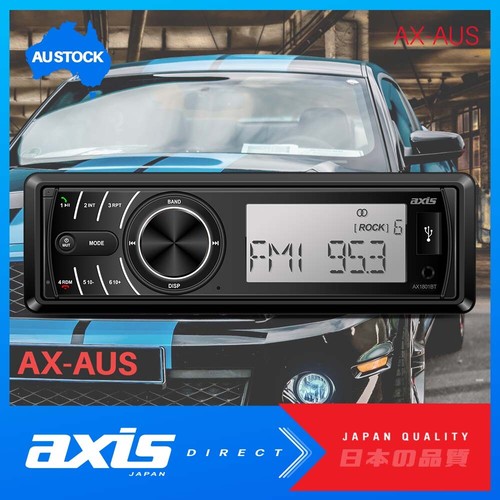 AXIS - AX1801BT 12/24V MECHLESS AM/FM MULTIMEDIA RECEIVER WITH ...