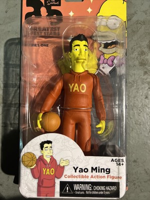 The Simpsons 25th Anniversary Yao Ming Figure New Sealed | eBay