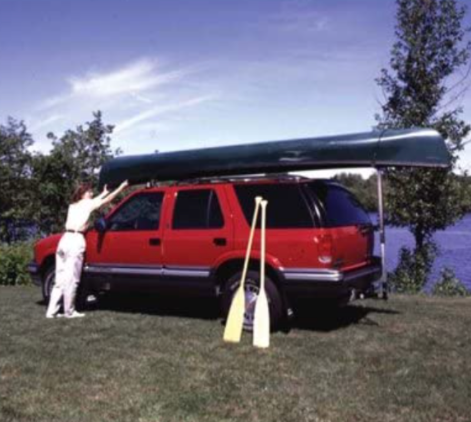 Canoe Loader Rear Trailer Hitch Mount Kayak Car SUV Truck One Person ...