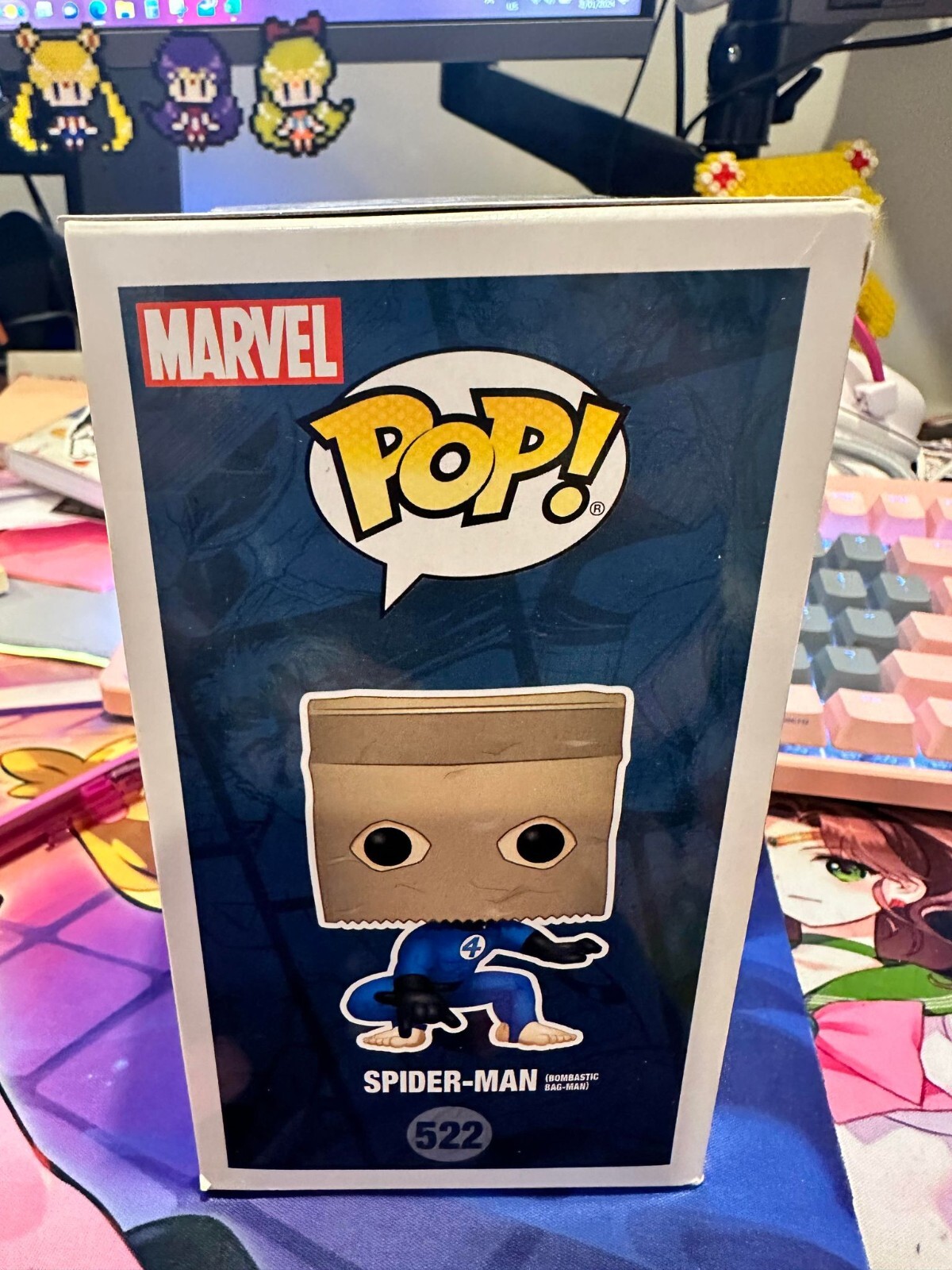 Spider-Man Bombastic Bag Man Marcel Funko Vinyl Pop #522 | eBay