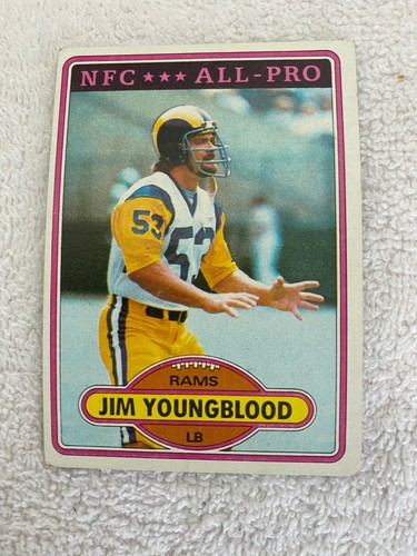 1980 TOPPS JIM YOUNGBLOOD #120 NFC *** ALL PRO | eBay