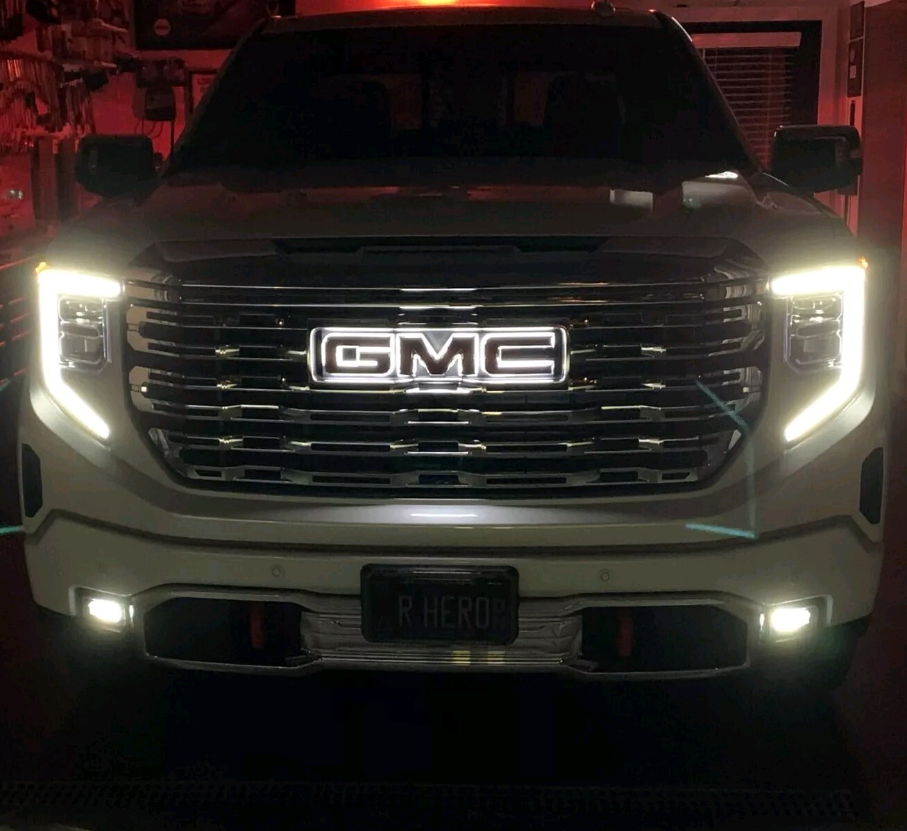 illuminated Grille Led Emblem for GMC Yukon 2021 2022 2023 2024 2025 ...