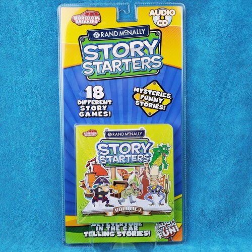 Rand McNally Story Starters Audio CD with Book Game Car Travel Boredom ...