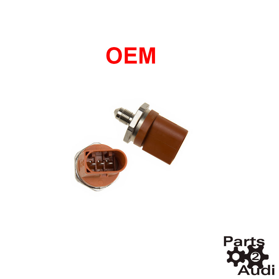 OEM GENUINE BOSCH Fuel Pressure Sensor 06J906054B on Injector Rail Audi ...
