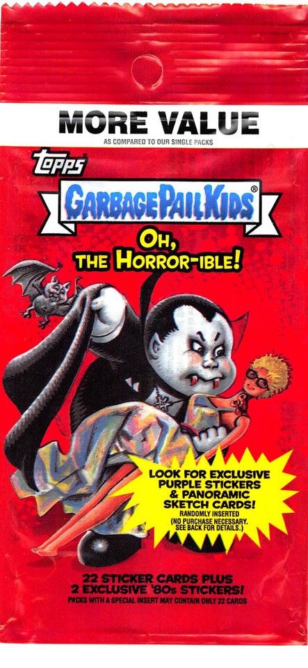 GARBAGE PAIL KIDS OH THE HORROR-IBLE CLASSIC MONSTER 20-CARD SET 2018 ...