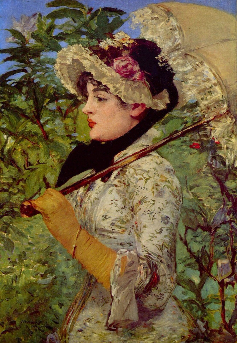 Jeanne By Edouard Manet By Claude Monet Giclee Fine Art